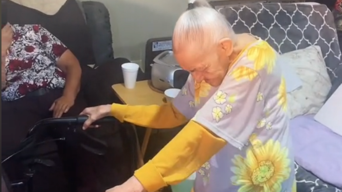 Grandma Shows Off Best Dance Moves To Celebrate 99th Birthday