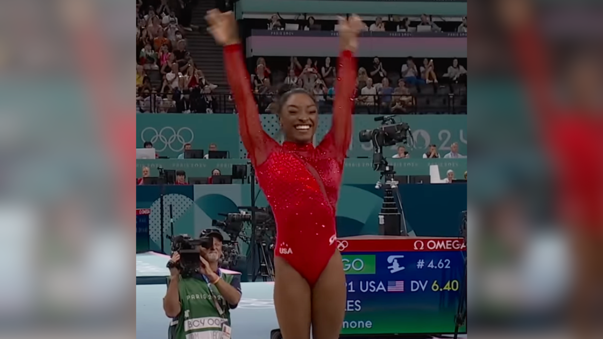 Simone Biles' Yurchenko Double Pike Earns Her Another Gold