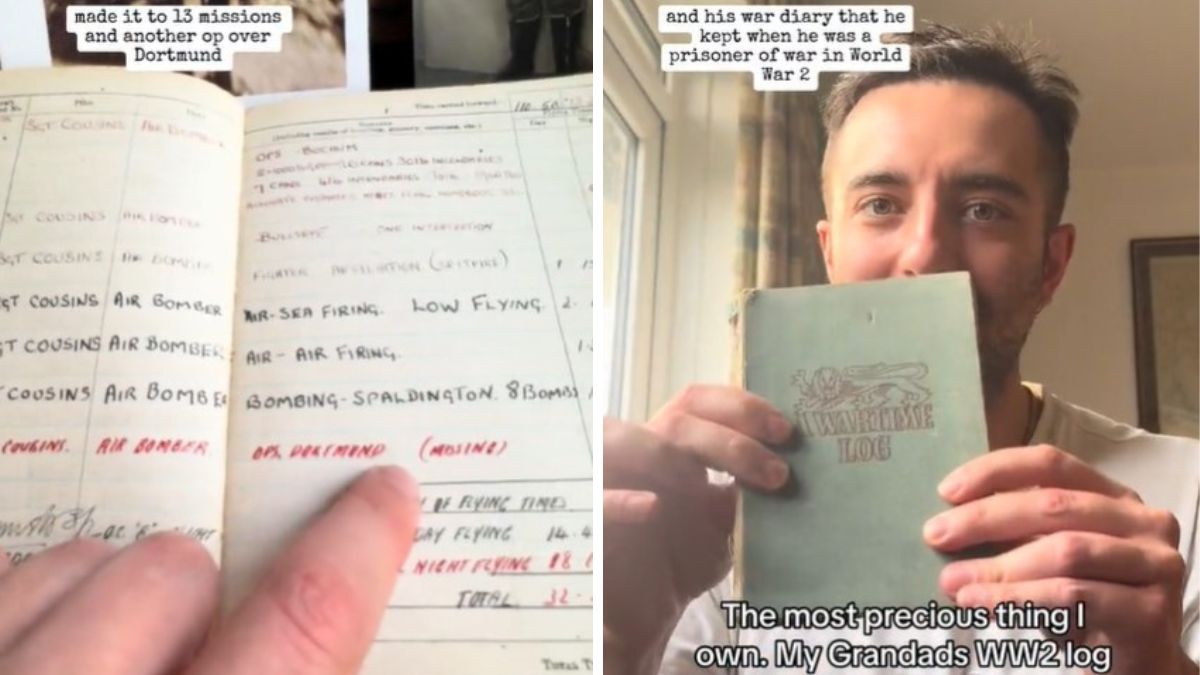"The Most Precious Thing I Own" Grandad's WWII Diary As A POW – InspireMore