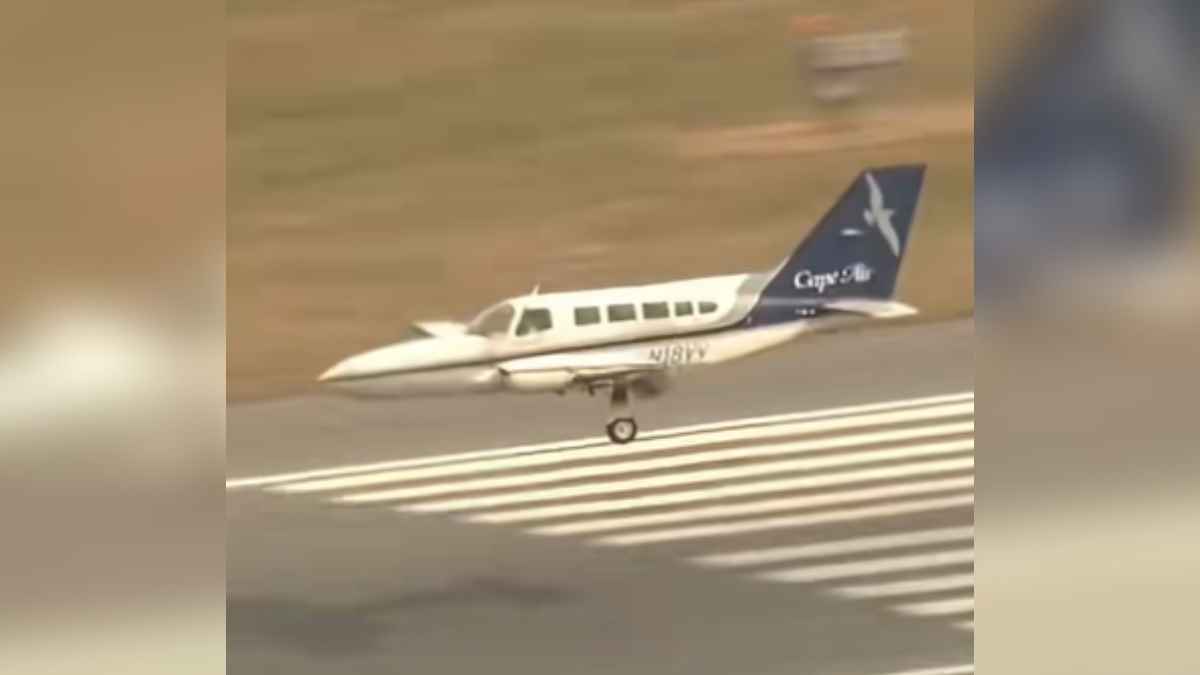 Pilot Manages To Land Plane With Only One Functioning Wheel – InspireMore