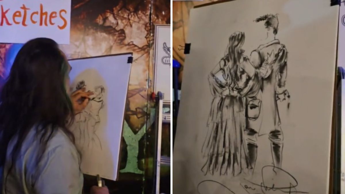 Ren Faire Artist Offers Uniquely Hilarious Portraits To Patrons ...