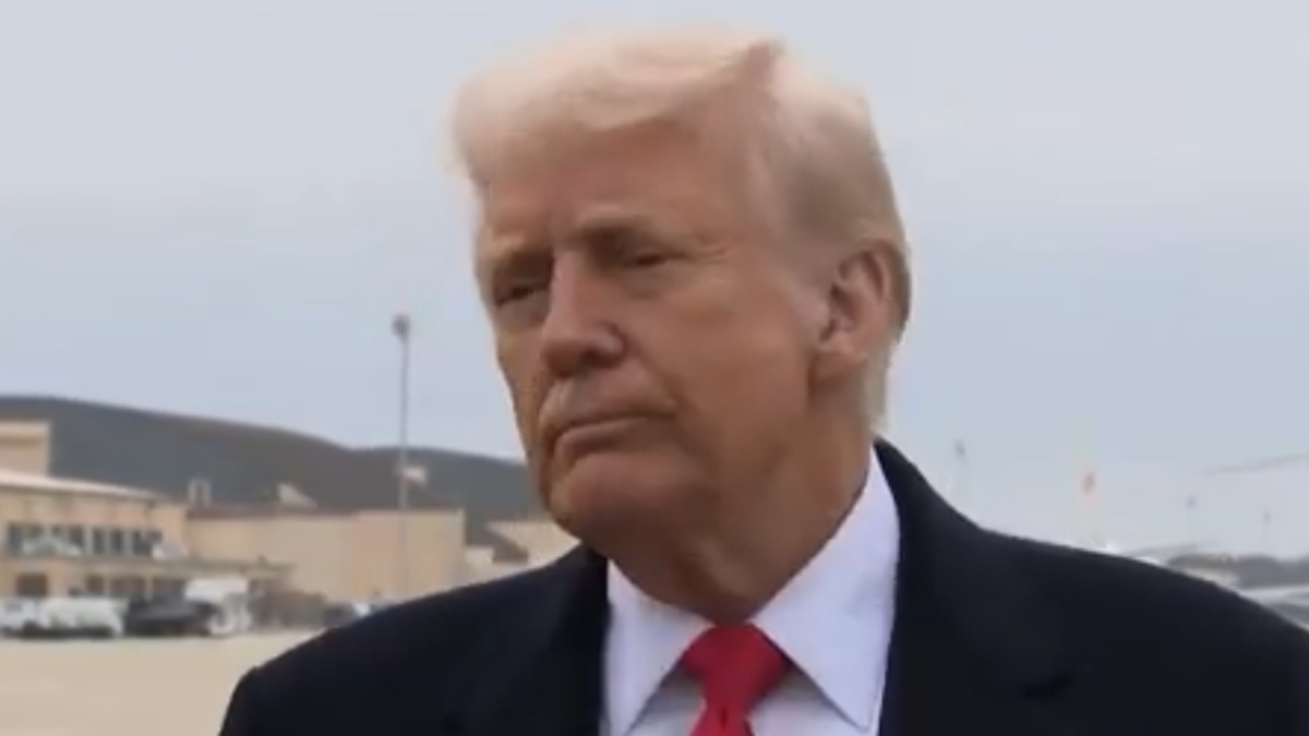 Donald Trump Has On-Air Mishap & He Takes It In Stride
