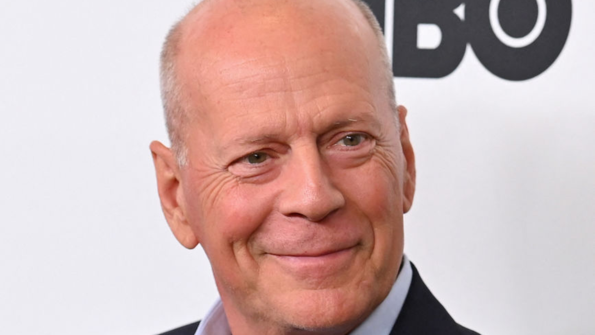 Bruce Willis All Smiles During Rare Appearance