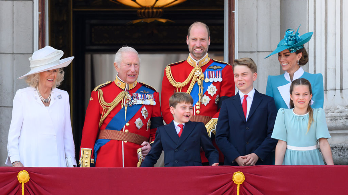 Prince Louis Steals The Show At Trooping The Colour