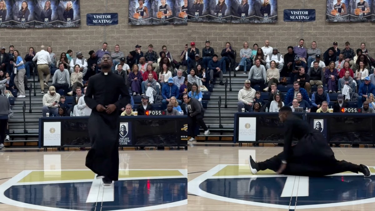 Catholic Priest Shocks Onlookers with Epic Dance