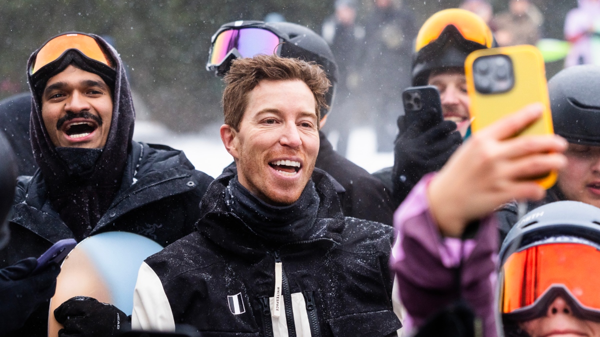 Shaun White Takes Advantage of New York's Wild Snowstorm
